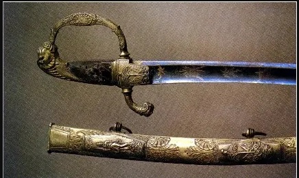 La espada del guerrero símbolo de cambio por justicia con equidad en ...