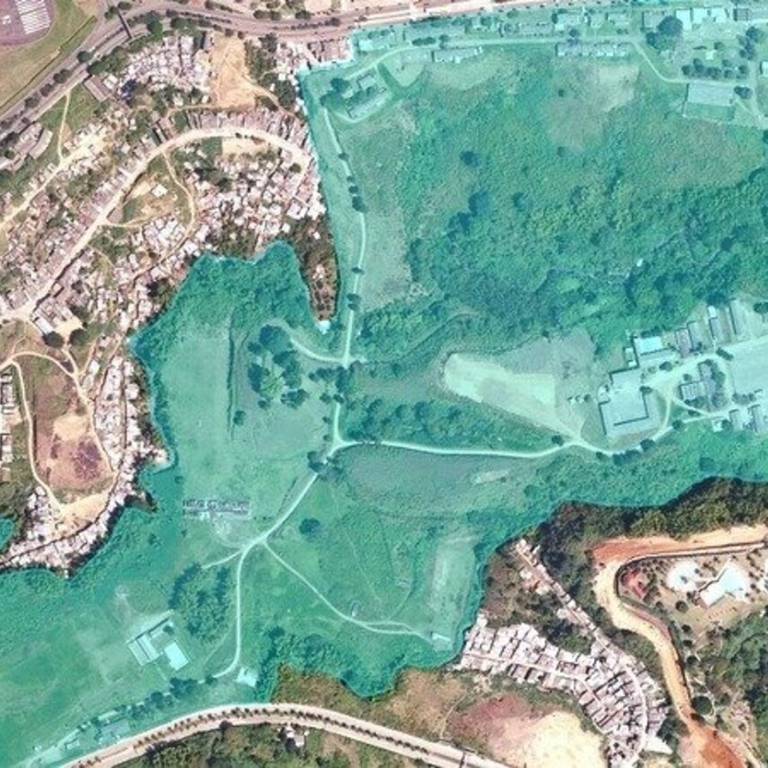 Mapa Del Parque Central De San Mateo